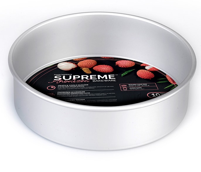 תבנית עוגה תחתית נשלפת 24-8 סמ SUPREME ANODIZED - Bakers ממלכת האופים