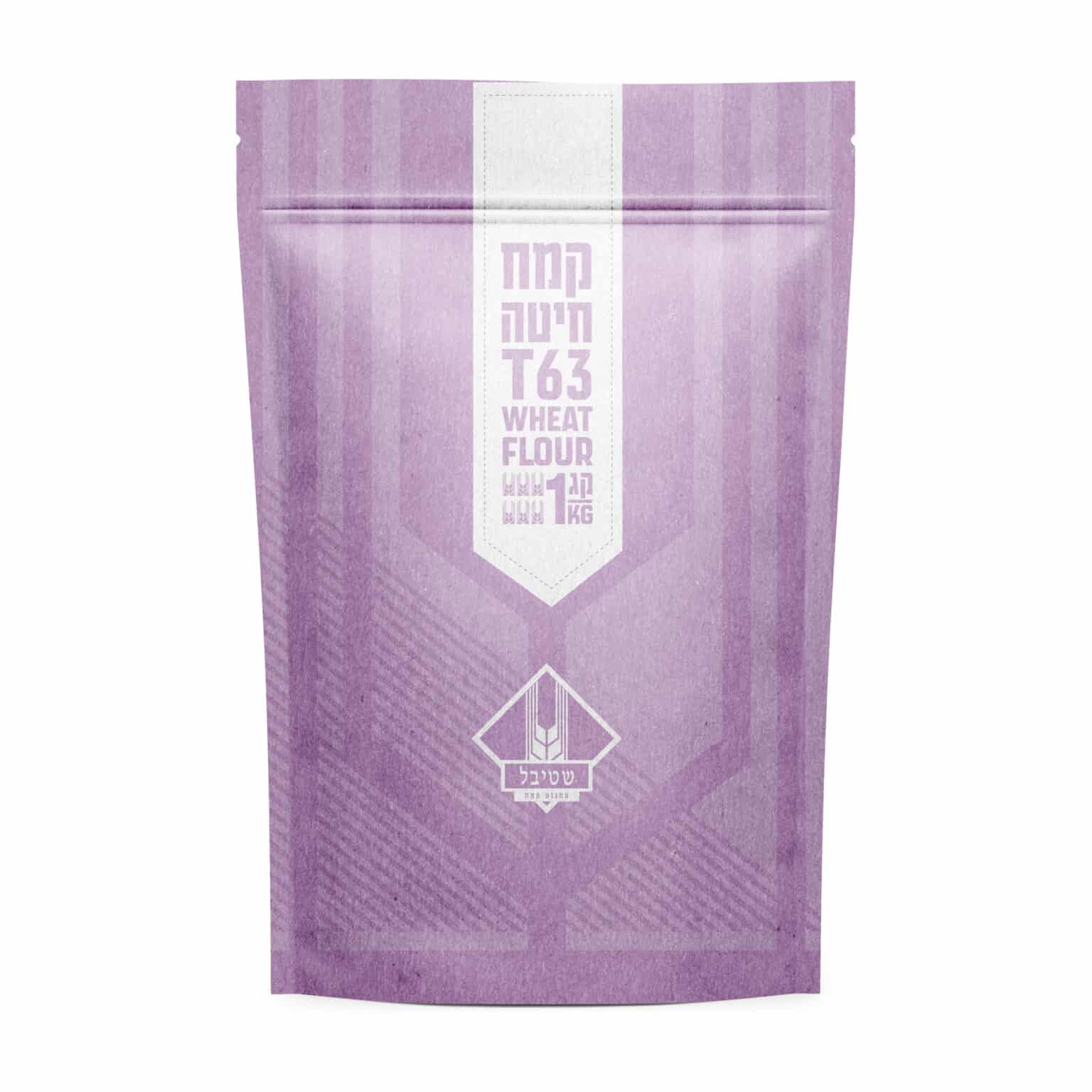 קמח חיטה T63 קמח 1 קג - Bakers ממלכת האופים